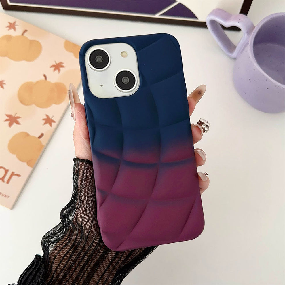 LuxuryKase LK144 Spherical Gradient Colour Hemisphere Shape case For i