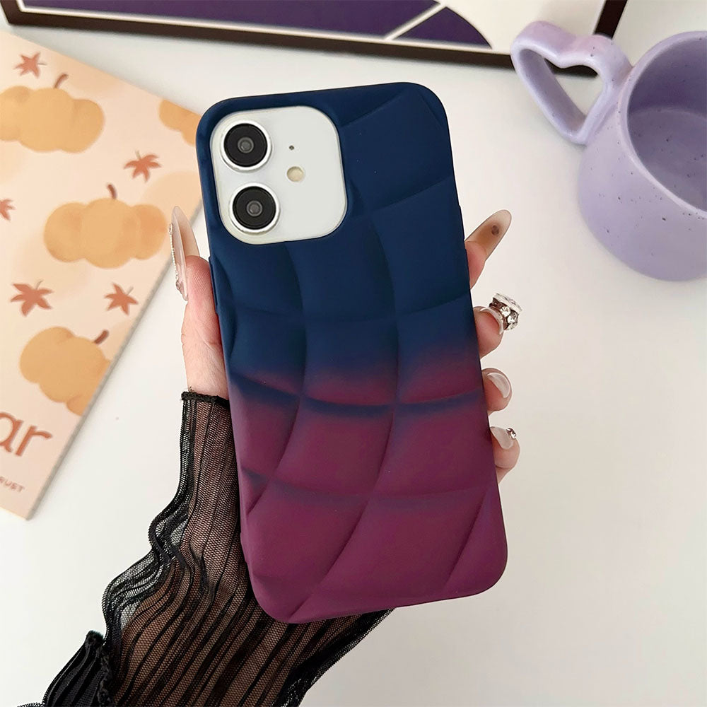 LuxuryKase LK144 Spherical Gradient Colour Hemisphere Shape case For i